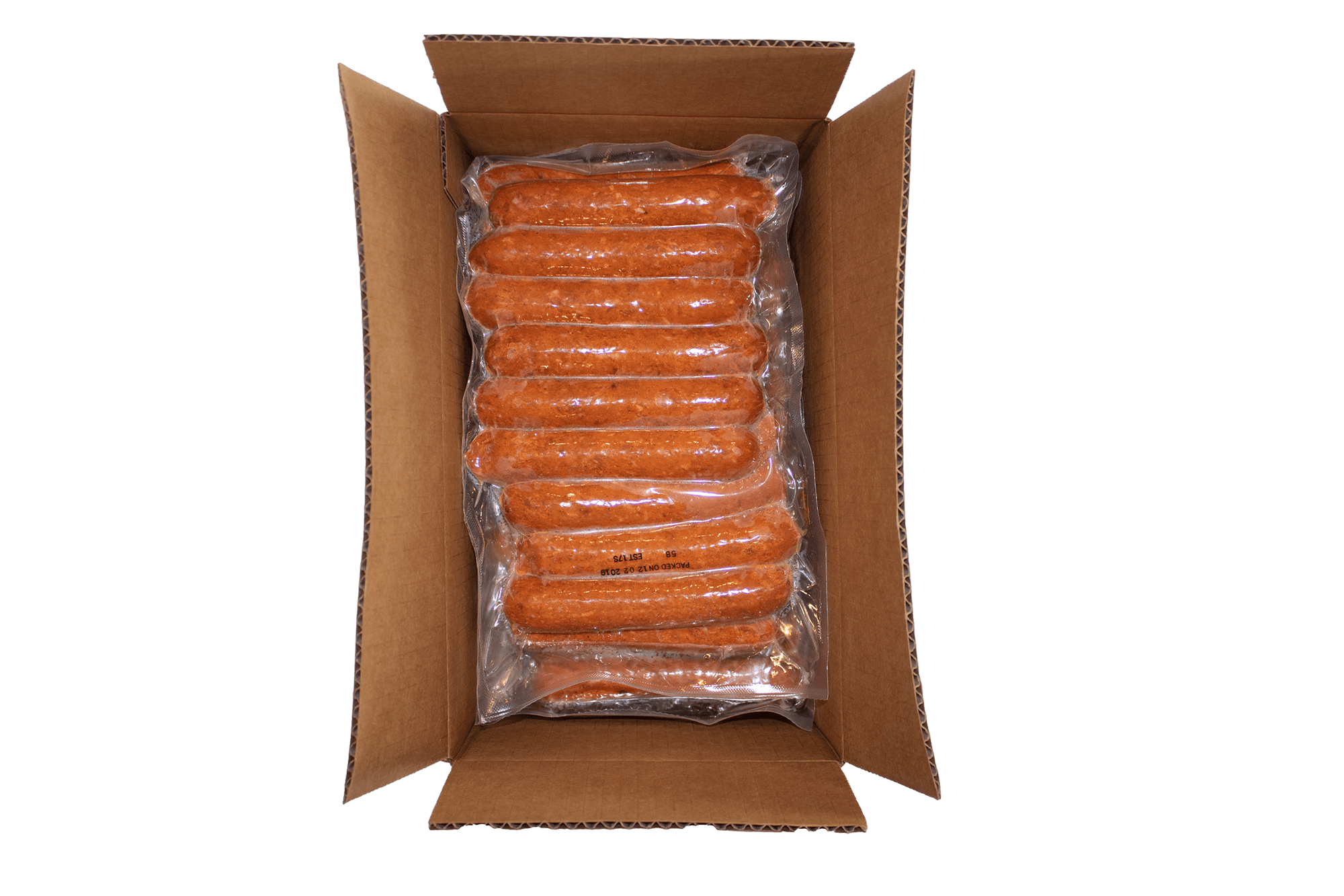 Item 1020 - Chorizo, Link, CKD, 5:1, 6”, Skinless - Polidori Sausage