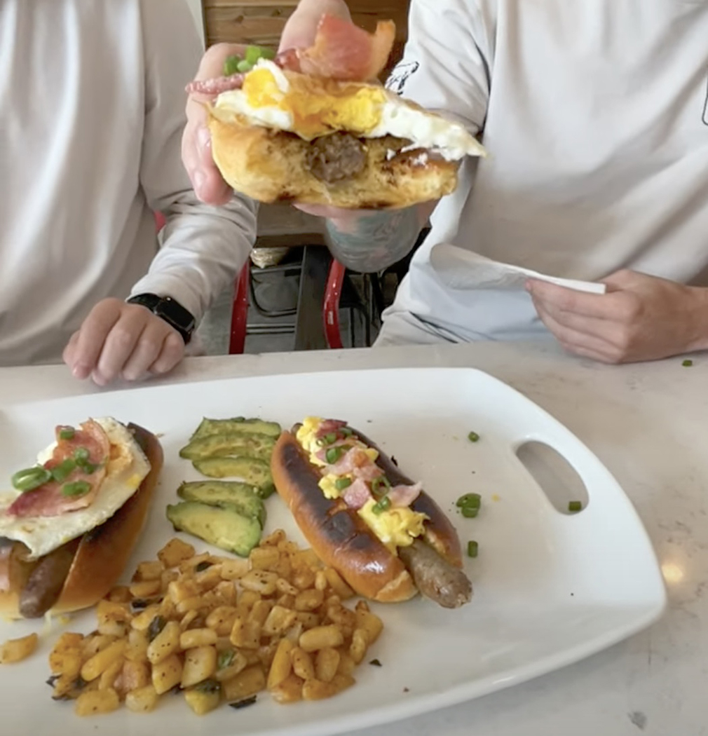 Protein Packed Breakfast Buns - Polidori Sausage